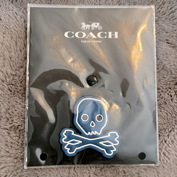 Coach | Other | New Coach Skull And Crossbones Sticker Appliqu | Poshmark